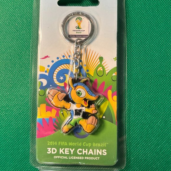 Accessories | 214 Brazil Brasil Fifa World Cup Silicone Keychainrunning ...